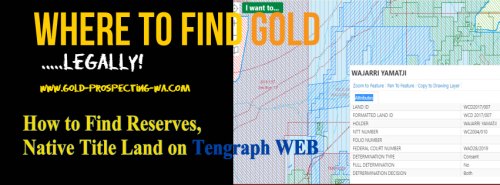 Gold Prospecting e-News, Issue #84 - How to Find Crown Land, Reserves ...